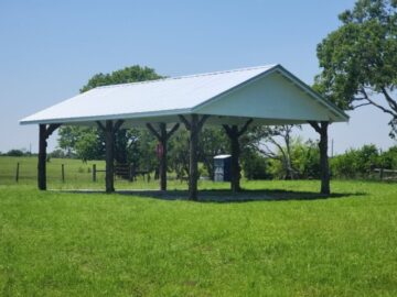 NEW MEETING PAVILION – Ellis County Rural Heritage Farm Inc