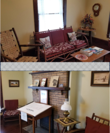 Farmhouse Tour – Parlor – Ellis County Rural Heritage Farm Inc